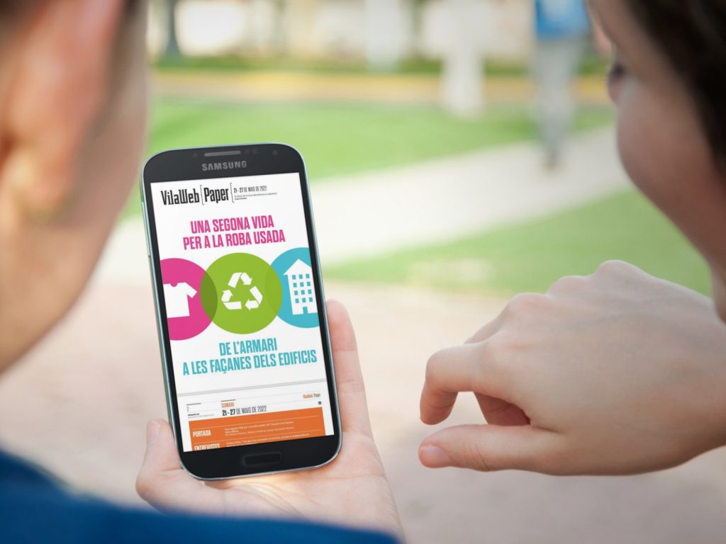 VilaWeb Paper: Com convertir la roba usada en material de construcció?