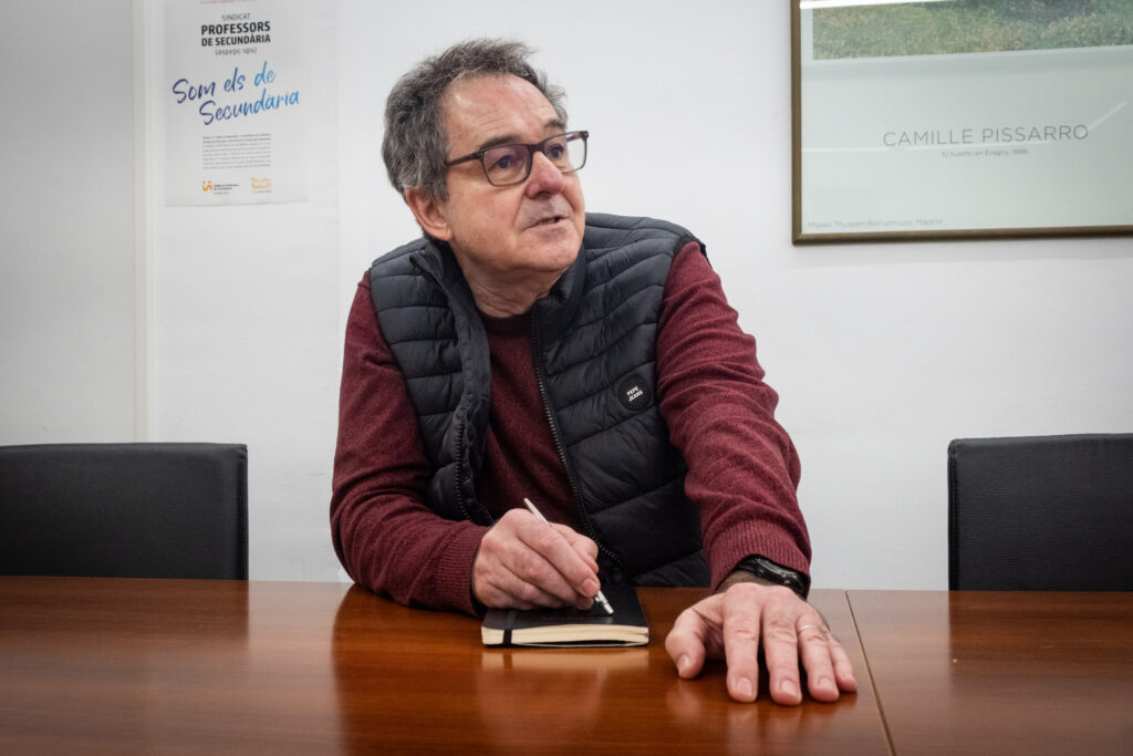 Xavier Massó: "L'escola ha renunciat a ensenyar"