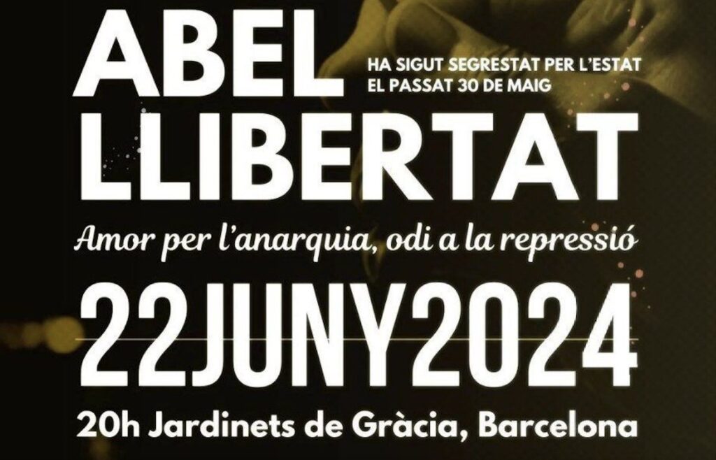 Convoquen una concentració per a l'alliberament del pres polític Abel Mora