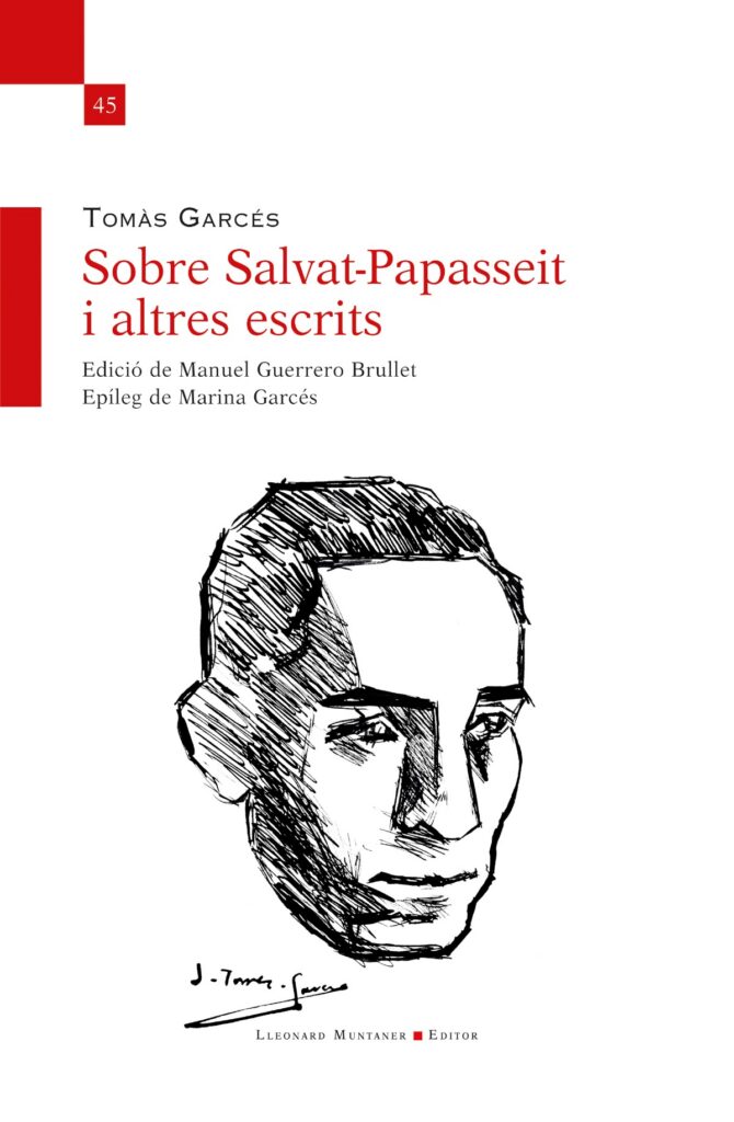 Avançament editorial: ‘Sobre Salvat-Papasseit i altres escrits’ de ...